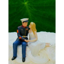 Marine Wedding Cake Topper - Magical Day